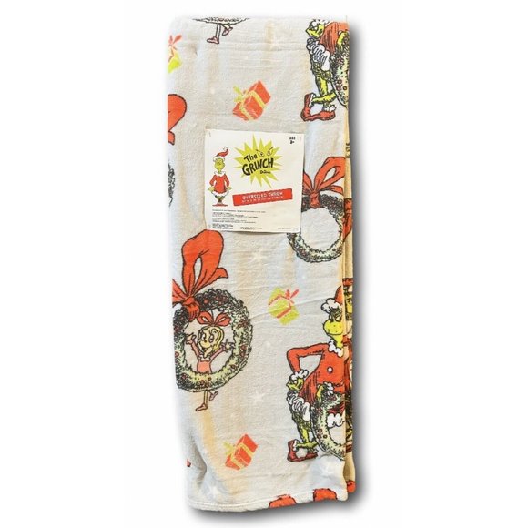 The Grinch | Bedding | The Grinch Christmas Blanket Throw Plush ...